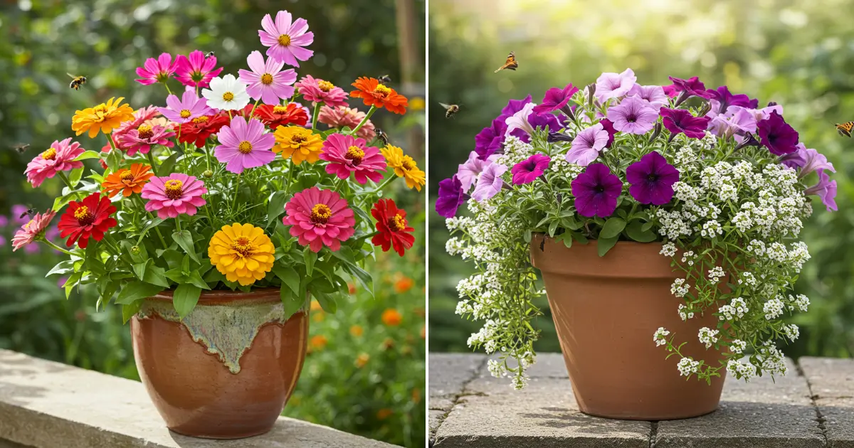 10 Best Ever Flower Pairings to Grow in Pots & Why - DIY HOME & GARDEN